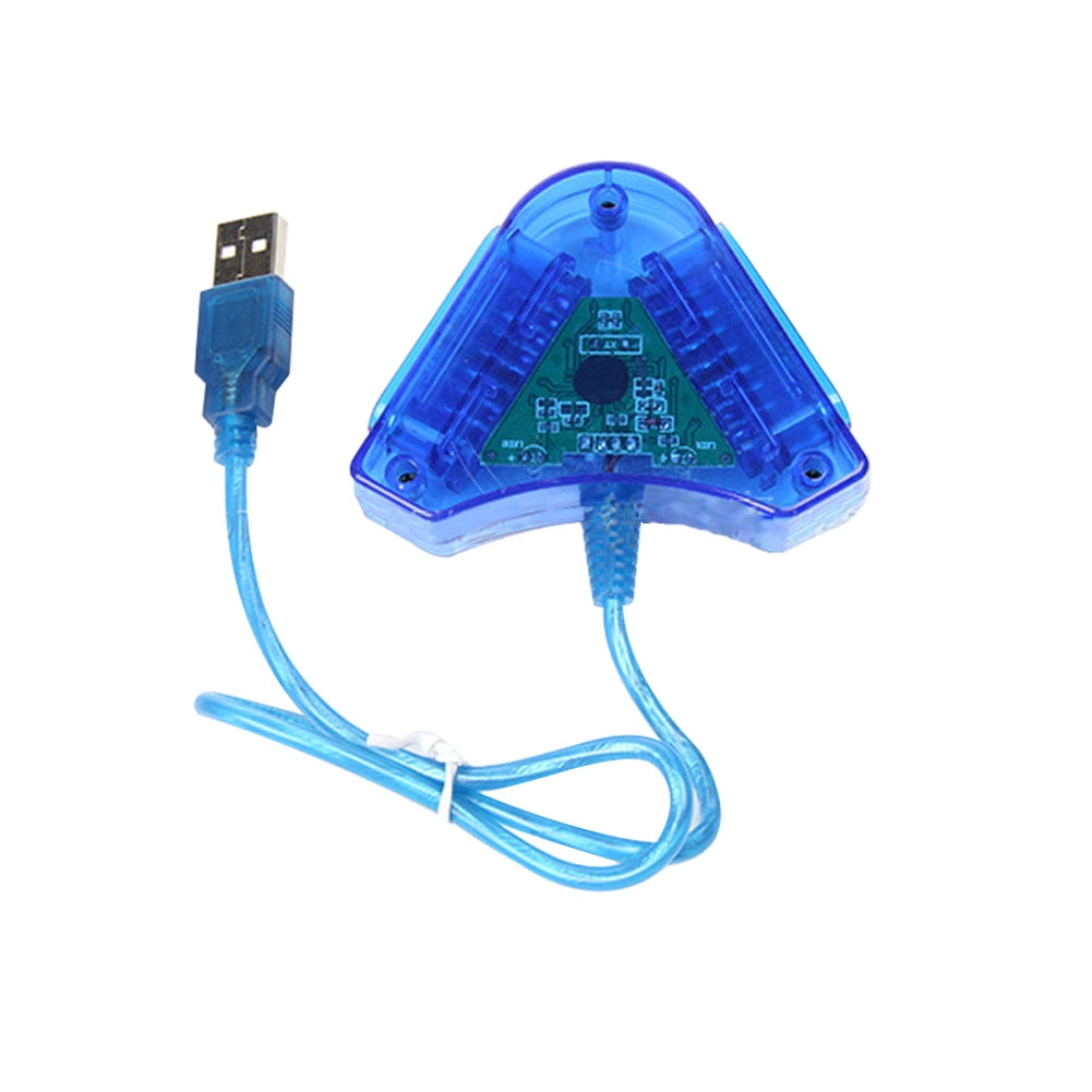 Triangle Wired USB Adapter Game Controller Converter Head Cable for PS2 ...