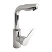 One Handle Single Hole Bathroom Faucet Stainless Steel Lavatory ...