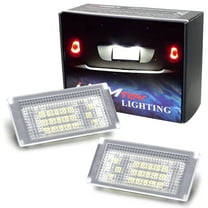 OEM-Fit 3x Brighter 8-SMD LED CAN-bus Error Free License Plate Lights ...