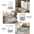Area Rugs for Living Room Bedroom, Yamaziot 3x5 Ft Washable Vintage ...