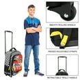 Pixar Cars Lightning McQueen 95 16" Rolling Travel Backpack - Walmart.com