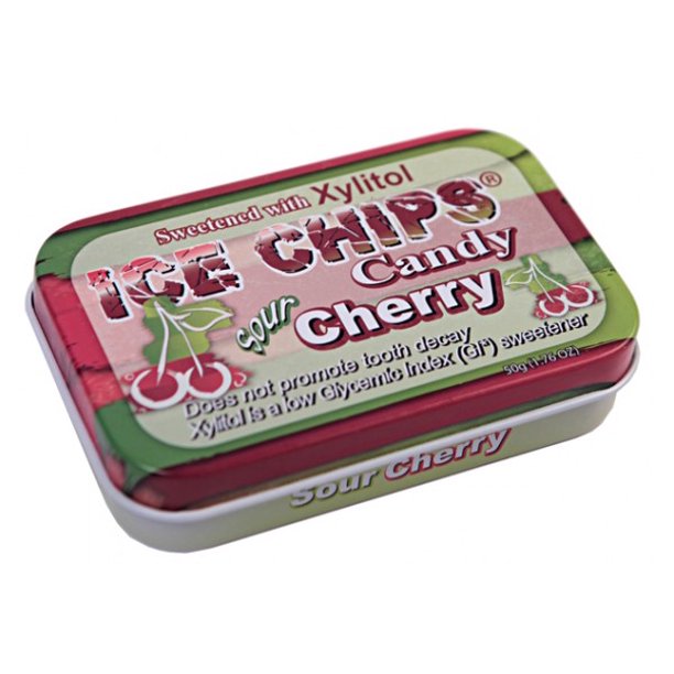 Ice Chips Hard candy, sour cherry flavor - Walmart.com