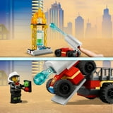 LEGO City Fire Command Unit 60282; Firefighter Toy Building Set with ...