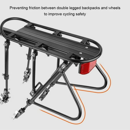 kurtrusly Bike Rear Seatpost-Mounted Outdoor Luggage carrier luggage ...