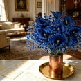 Blue Calla Lily Breath Artificial Bouquet, Simulation Flower ...