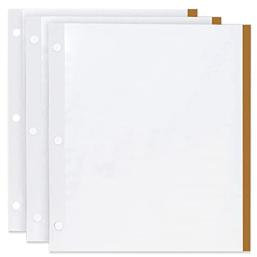 Self-Adhesive Magnetic Pages for Recipe Clippings (or Photos) for 3 ...