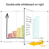 X BOARD Extra Large Magnetic Whiteboard 118" x 48" Oversized Magnetic ...