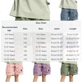 Army Lime Green Boy Cargo Brunch Trousers Pants Shorts for Boy Thin ...