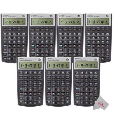 HP 10BIIPlus Financial Calculator for Business, Finance, and Office Use ...