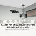 Small Projector Holder Hanger 360°Swivel And 180°Tilt Ceiling/Wall ...