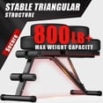 Weight Bench Press, Adjustable Workout Benches for Home Gym Dumbbell ...