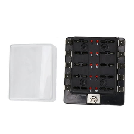 Car Fuse Box Holder, Reliable DC32V Heat ATO ATC Car Blade Fuse Block ...