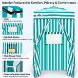EAGLE PEAK Flex Ultra Compact 4 ft x 4 ft Pop-up Changing Room Canopy ...