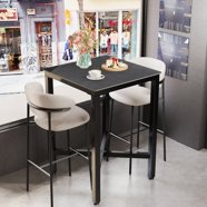 Ashley Furniture Palazzo Outdoor Aluminum Bar Table with Fire Pit in ...