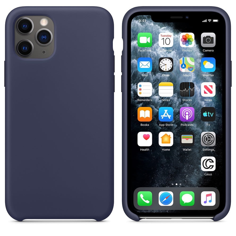 MOHEYO Liquid Silicone Soft Flexible Cover Smooth Case for iPhone 11 ...
