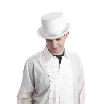 Super Deluxe Top Hat-White - Walmart.com