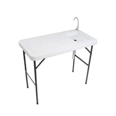 Free Shipping! Zimtown 45" Fish Fillet Table, Portable Folding Fish ...