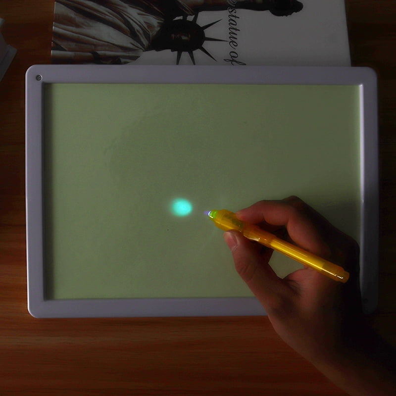 A4 Draw With Light In Darkness Children's Sketchpad Toys Luminous ...