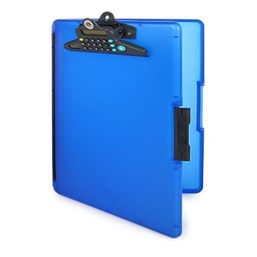 Sparco 9" x 12.5" Plastic Clipboard, Blue - Walmart.com