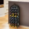 Sorbus Bordeaux Chateau Wine Rack, Holds 23 Bottles, Elegant French ...