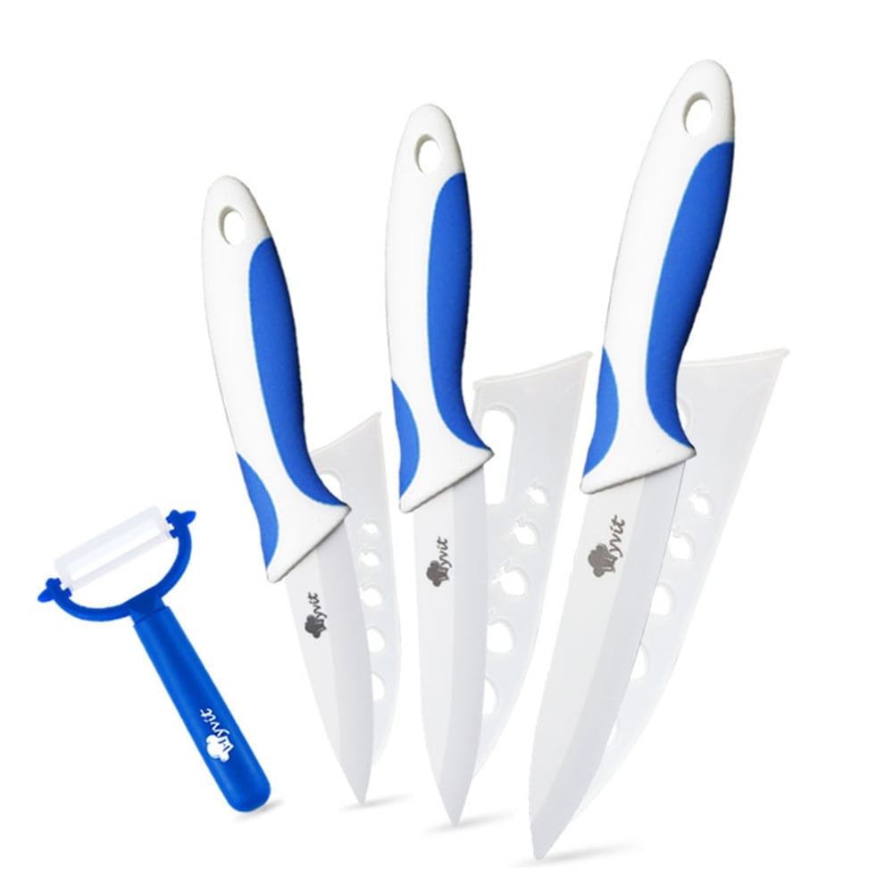 Click here for Akatsuki 3-Piece Ceramic Knife Set With Covers-Sha... prices
