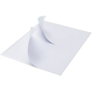 RyhamPaper 50 Shipping Labels, 5.5" x 8.5", Half Sheet Labels for Laser ...