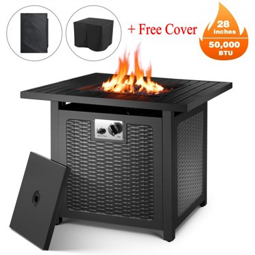 Mōd Flame 40,000 BTU Column Fire Pit - Walmart.com