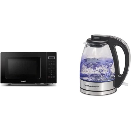 CM-M201K(BK) Countertop Microwave Oven with Express Cook, 6 Preset ...