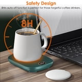 TeqHome Electric Waterproof Touch Heating Cup Mat Warm Pad for Coffee ...