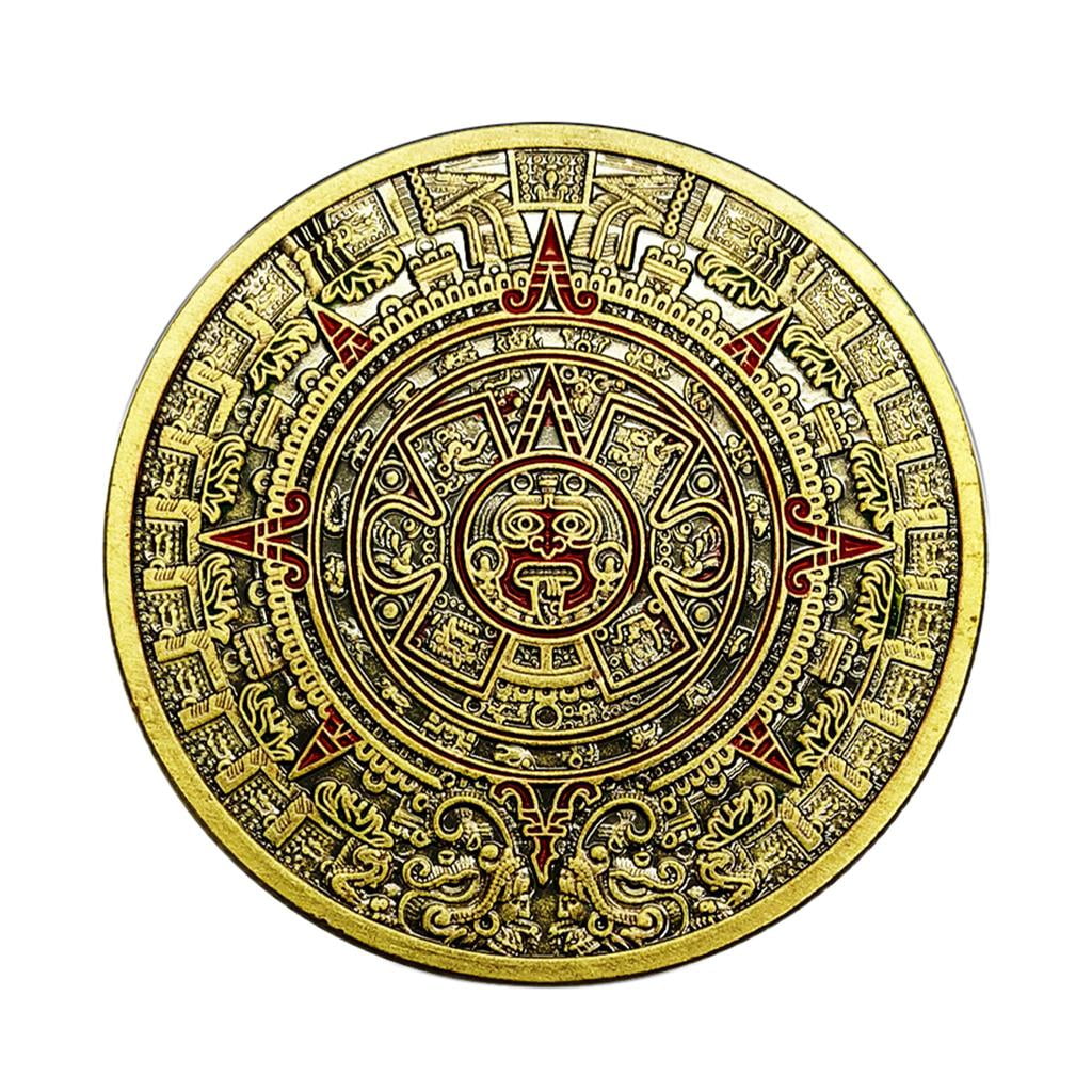 Mayan Bronze Coin Pyramid Commemorative Medallion Philippines | Ubuy