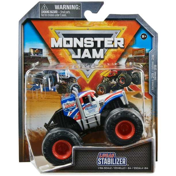 Monster Jam Lucas Stabilizer - 1:64 Scale Monster Trucks, Girl and Boy ...