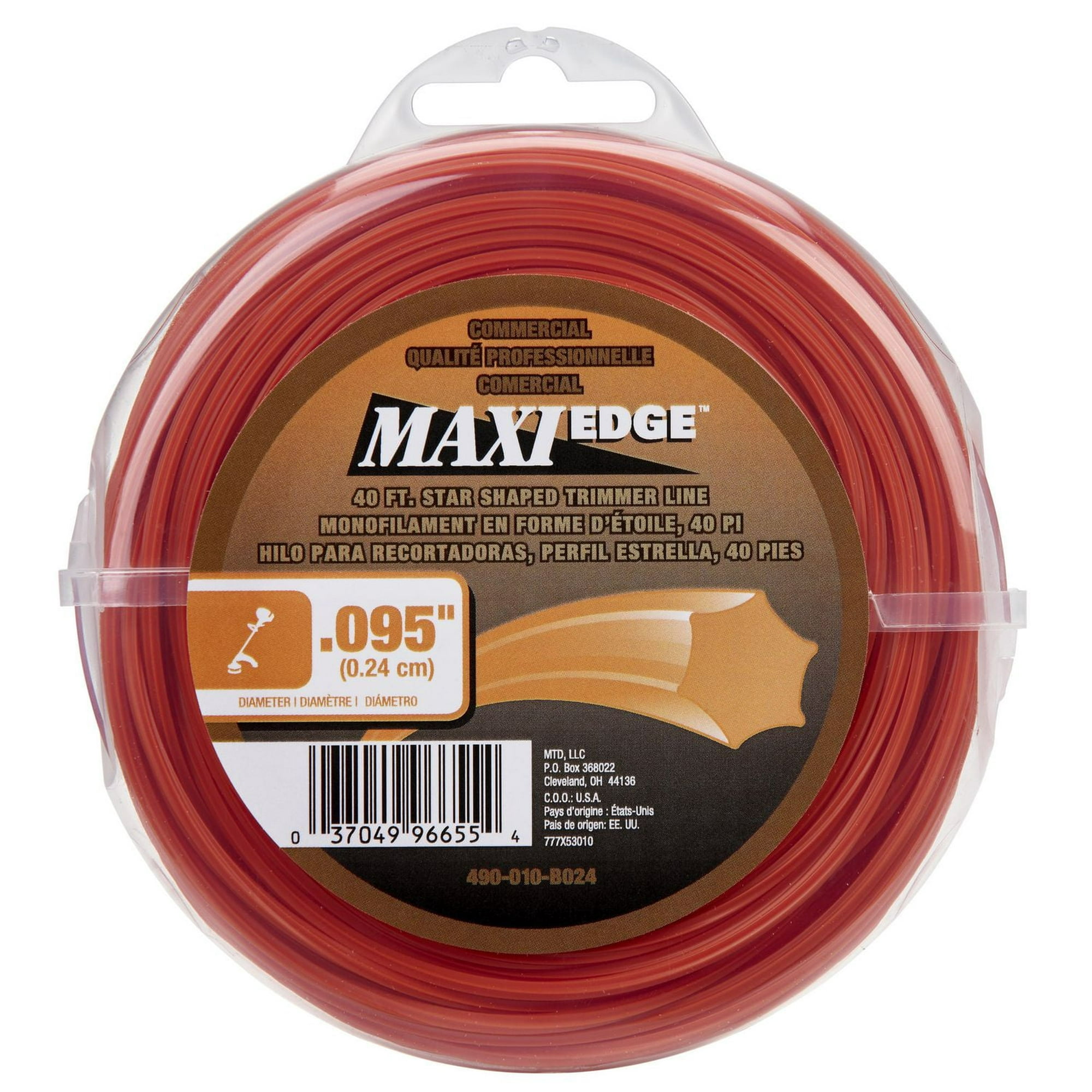 Click here for Mtd Commercial Maxi-Edge 40 .095 In. Universal Tri... prices