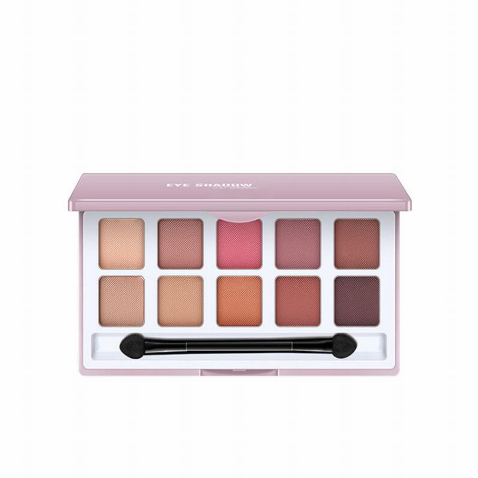 GWAABD Eye Shadow Tray 10 Color Eye Shadow Pink Makeup Earth Color ...