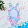 CAIXIA One Piece Swimsuit Girls Bathing Suit for Girls Adjustable ...