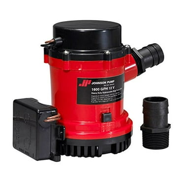 Johnson Pump #22004 HD Bilge Pump, 2200GPH, 12V, No Switch - Walmart.com