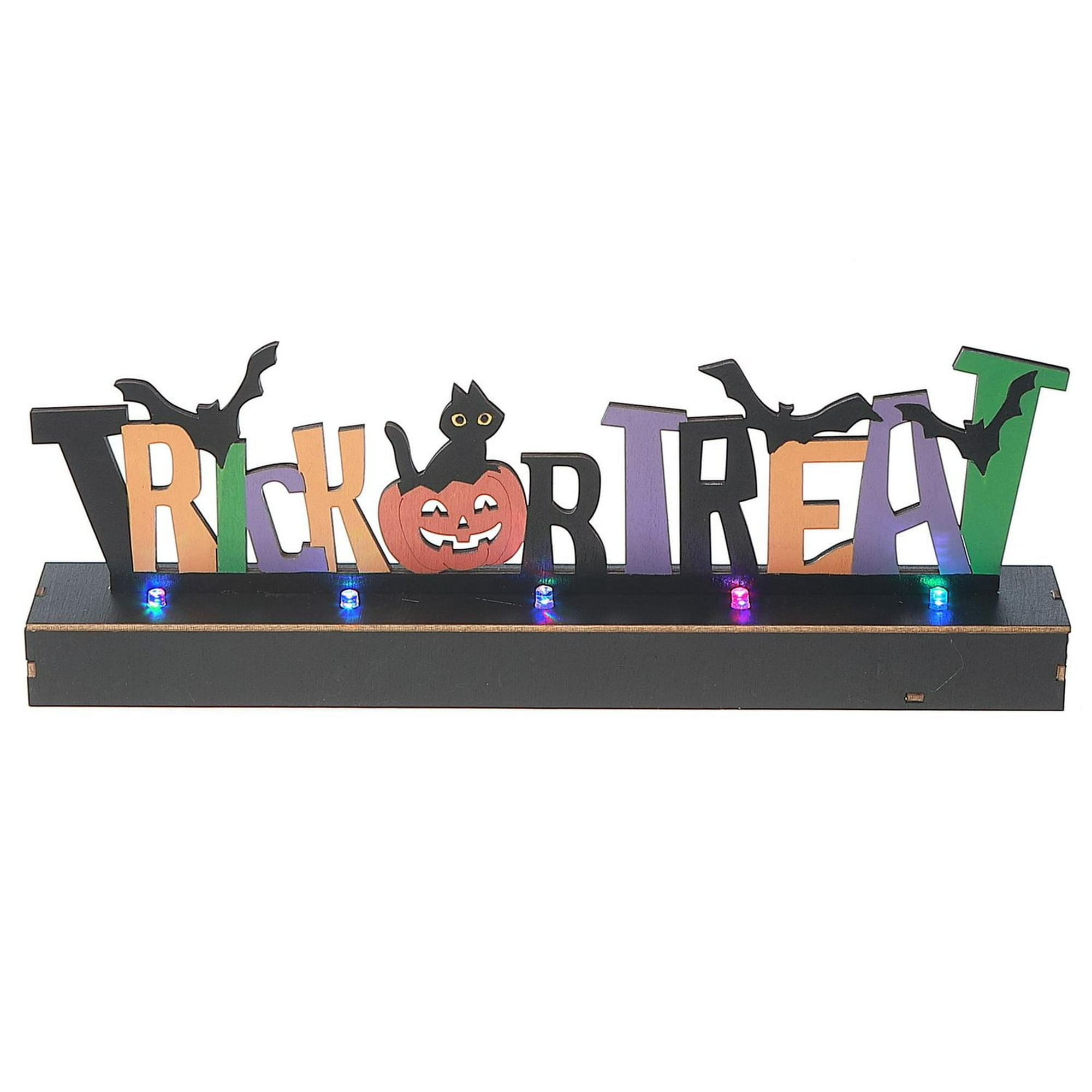 Click here for Ih Casadécor Wood Trick Or Treat Decor 11.81 L X 3... prices
