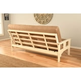 Homestock Timeless Tradition Full Size Futon Frame Set in Antique White ...