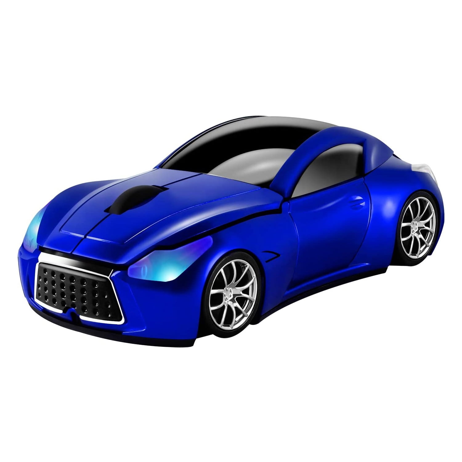 PloutoRich Portable Wireless Mouse, 2.4GHz Car Shape, Optical Mice with ...