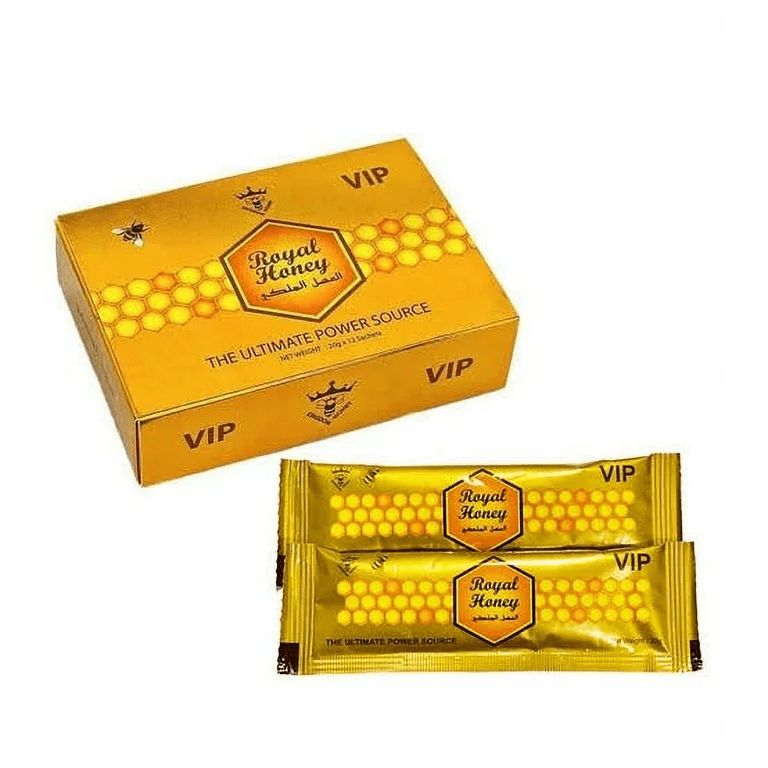 Miel Honey Royal VIP 12 sobres de 20G | Walmart en línea