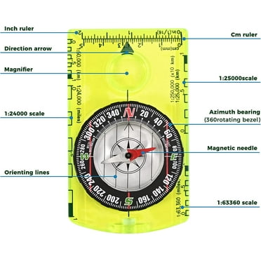 SeaTurtl Kayak Compass - Full-Size Marine Compass with Adjustable Hood ...