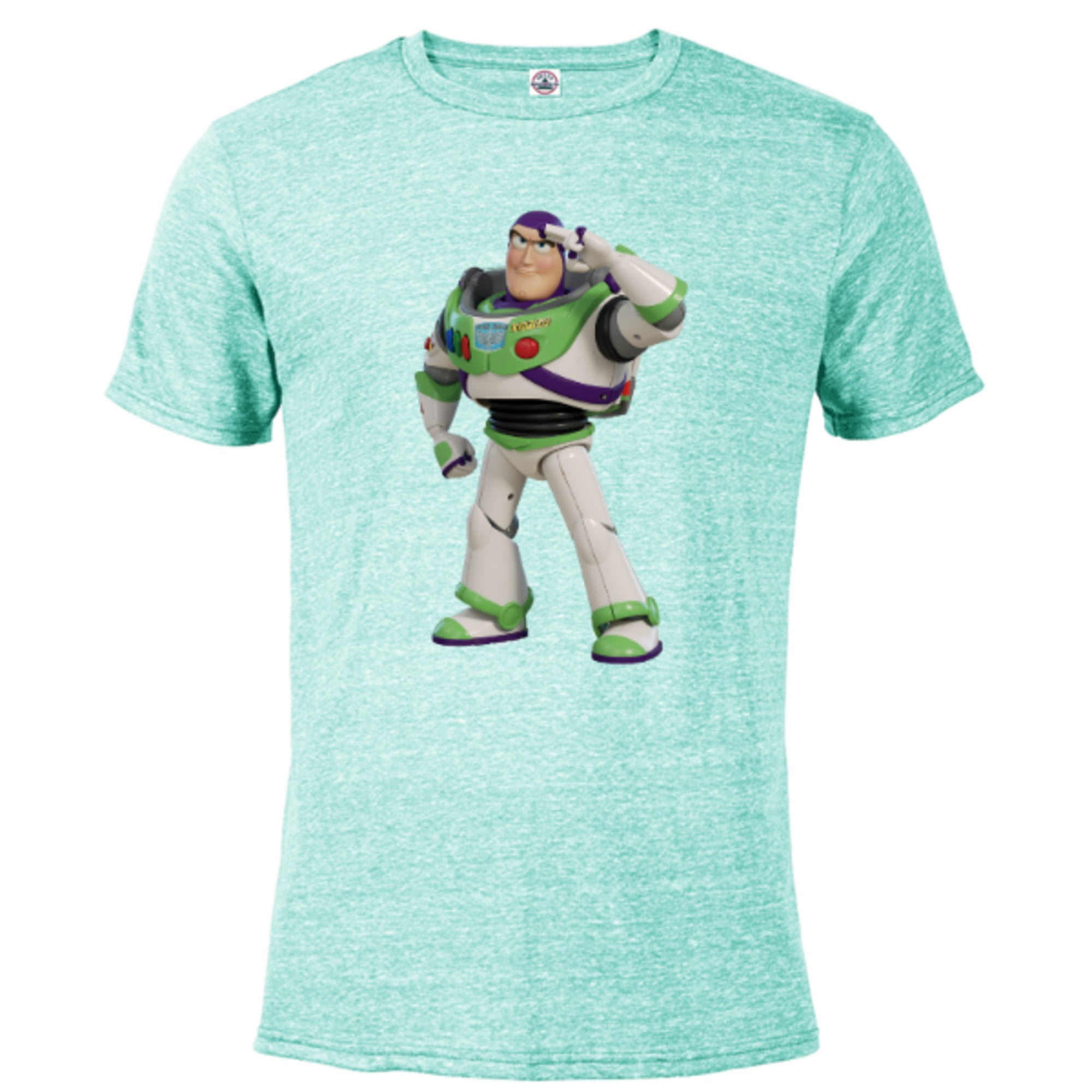 Disney Pixar Toy Story 4 Buzz Lightyear Hero Salute T-Shirt- Short ...