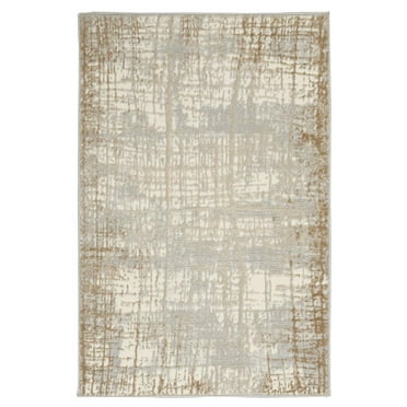 Calvin Klein Modern Abstract Area Rug, CK950 Rush Collection, High-Low ...