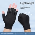 Breathable Soft Stretchable Cotton Fingerless Gloves Adapting to ...