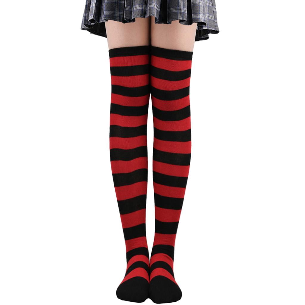 Click here for Bunblic Striped Socks Thigh High Socks Leg Warmer... prices