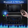 Double 2 Din Car Stereo Radio MP5, 7 Inch HD Touch Screen Bluetooth ...