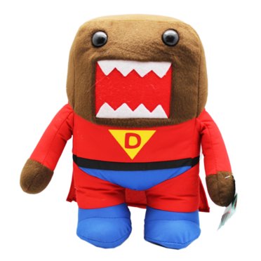 Domo 4" Plush Clip-On: Domo (Pink Bunny Suit) - Walmart.com