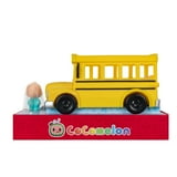 CoComelon Official 10IN JJ's Musical Yellow School Bus with 3IN Figure ...