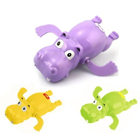 Cartoon Animal Clockwork Dabbling Toys Baby Kids Water Fun Game ...