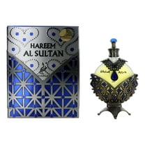 Khadlaj Hareem Al Sultan Gold & Blue Antique Perfume Oils, CPO 35ML (1.18 OZ) Value Pack ...