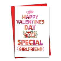 NobleWorks Valentine's Day Paper Card (Wife, Husband) with 5 x 7 Inch ...